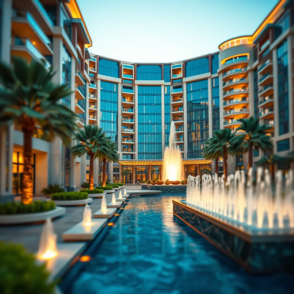 Exploring Address Residence Fountain Views in Dubai